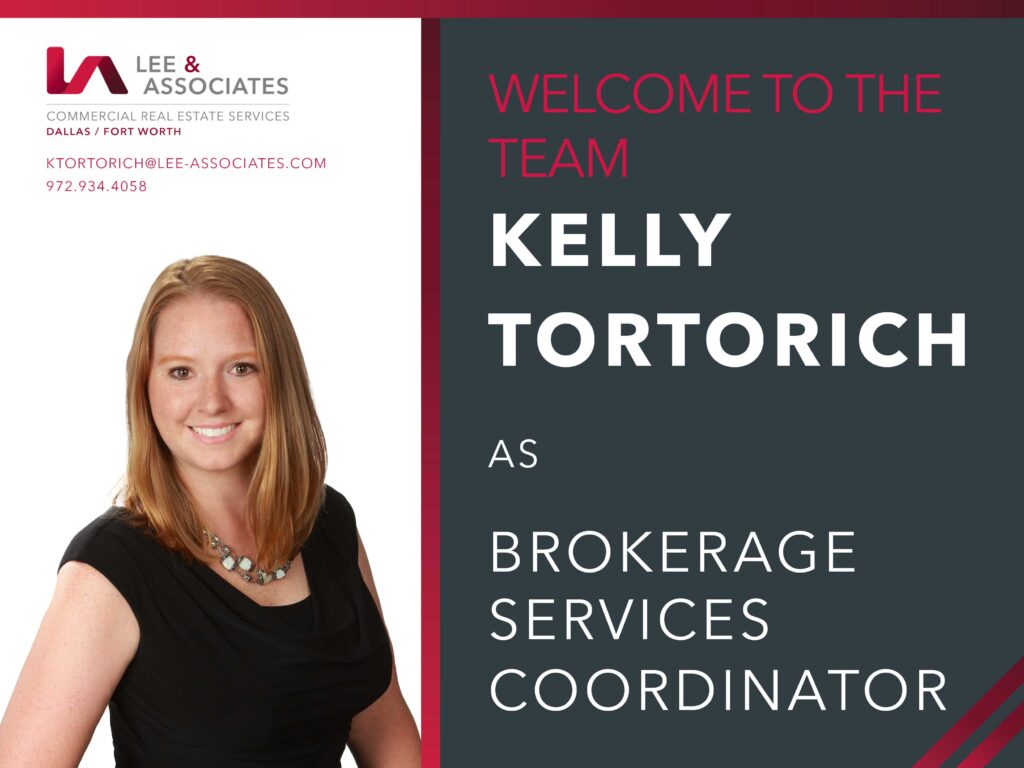Welcome Kelly Tortorich: Brokerage Services Coordinator - Dallas Fort ...